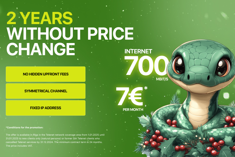 Telenet - Internet and TV provider in Riga